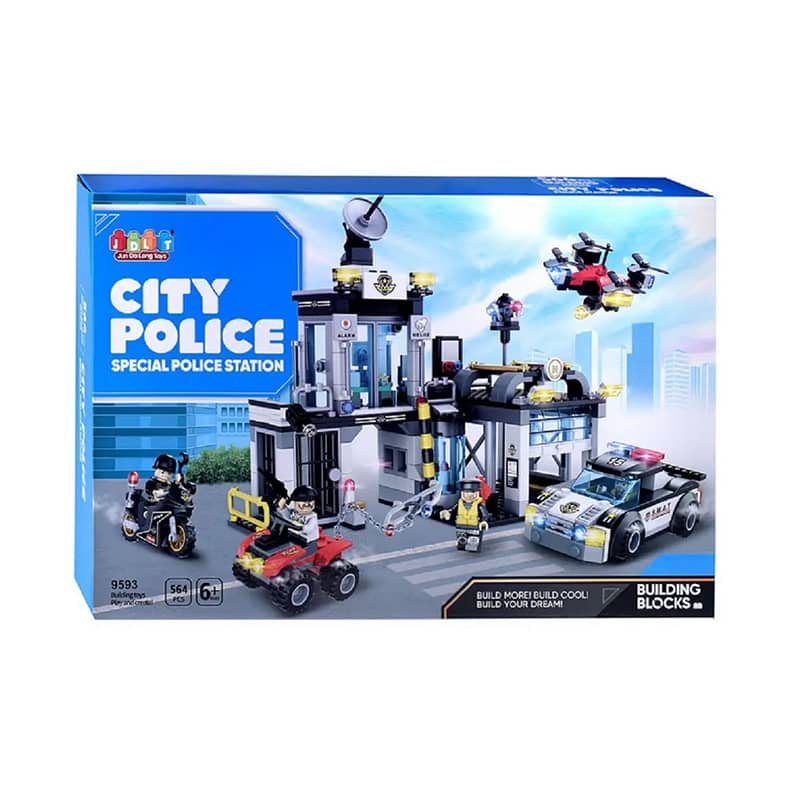 Police station blocks set - Otloubnow